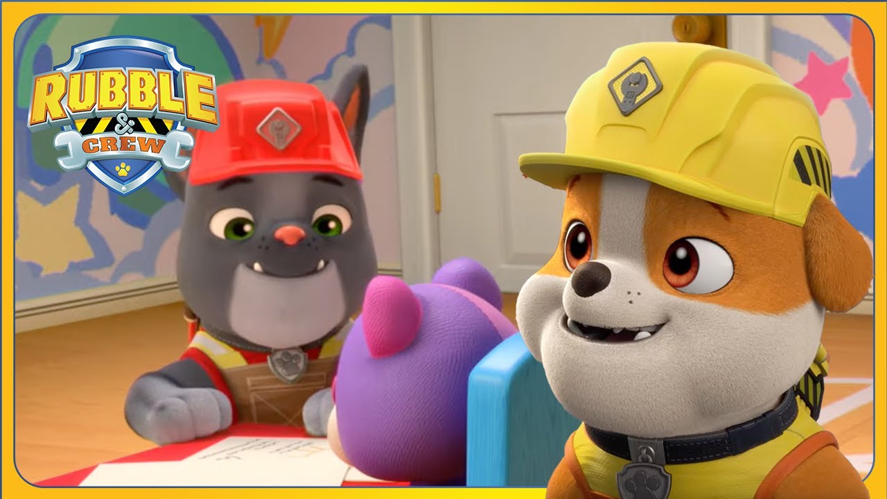 Building a New Playroom | Rubble and Crew | Cartoons for Kids - YouTube