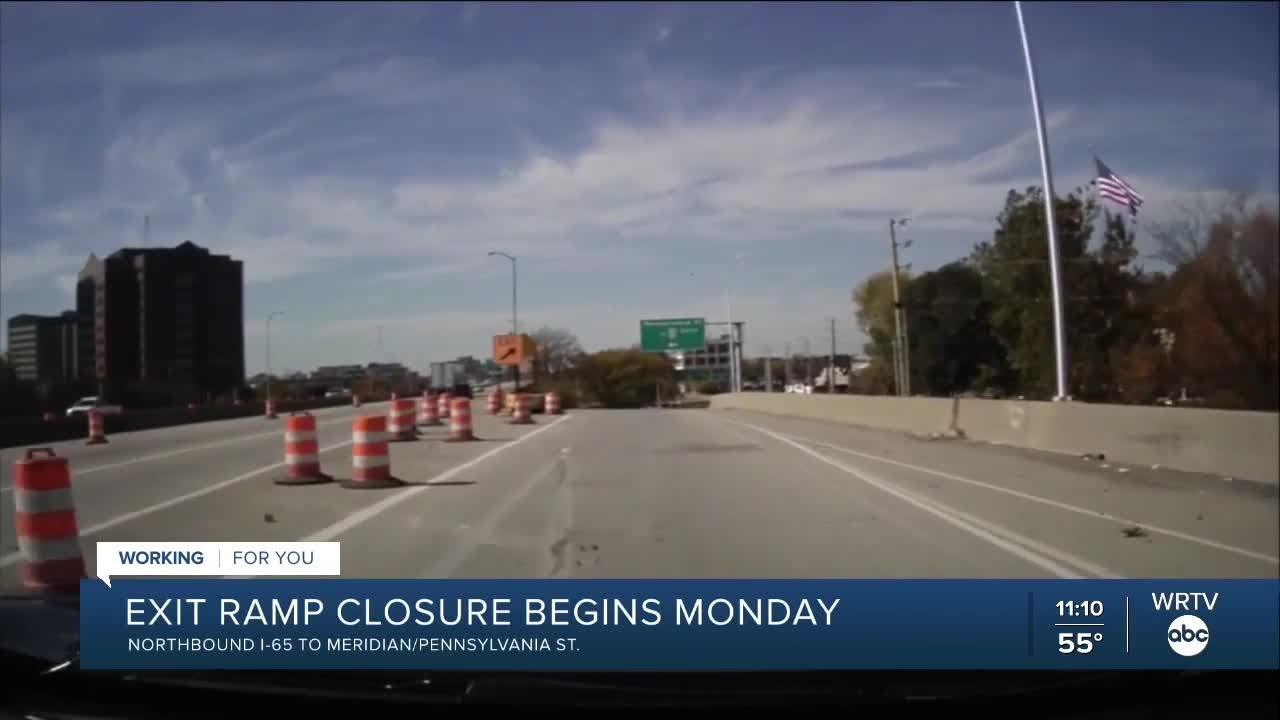 North Split Exit Ramp closure begins Monday - YouTube