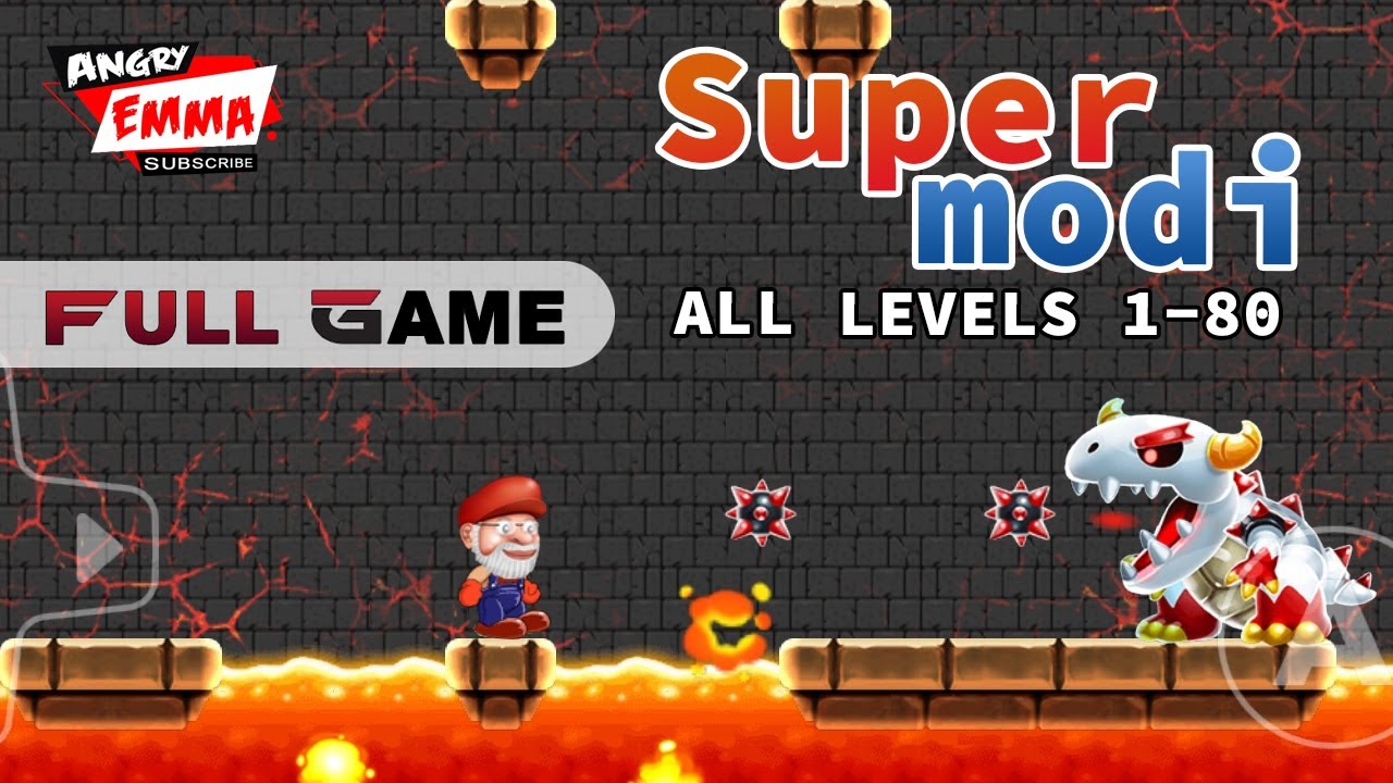 Super Run Go (Super modi) - FULL GAME (ALL Levels 1-80) - YouTube