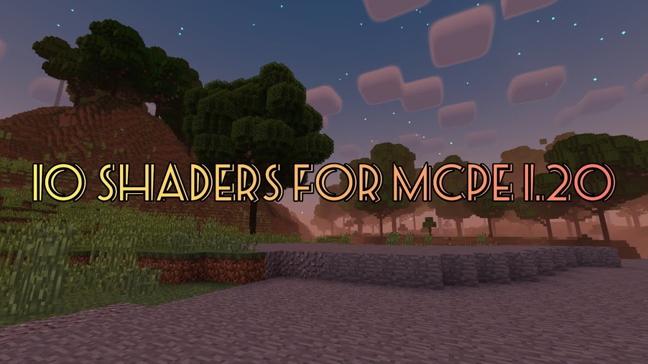 10 Shaders for Minecraft Bedrock/PE 1.20.0-1.20.73 (Patched APK) - YouTube