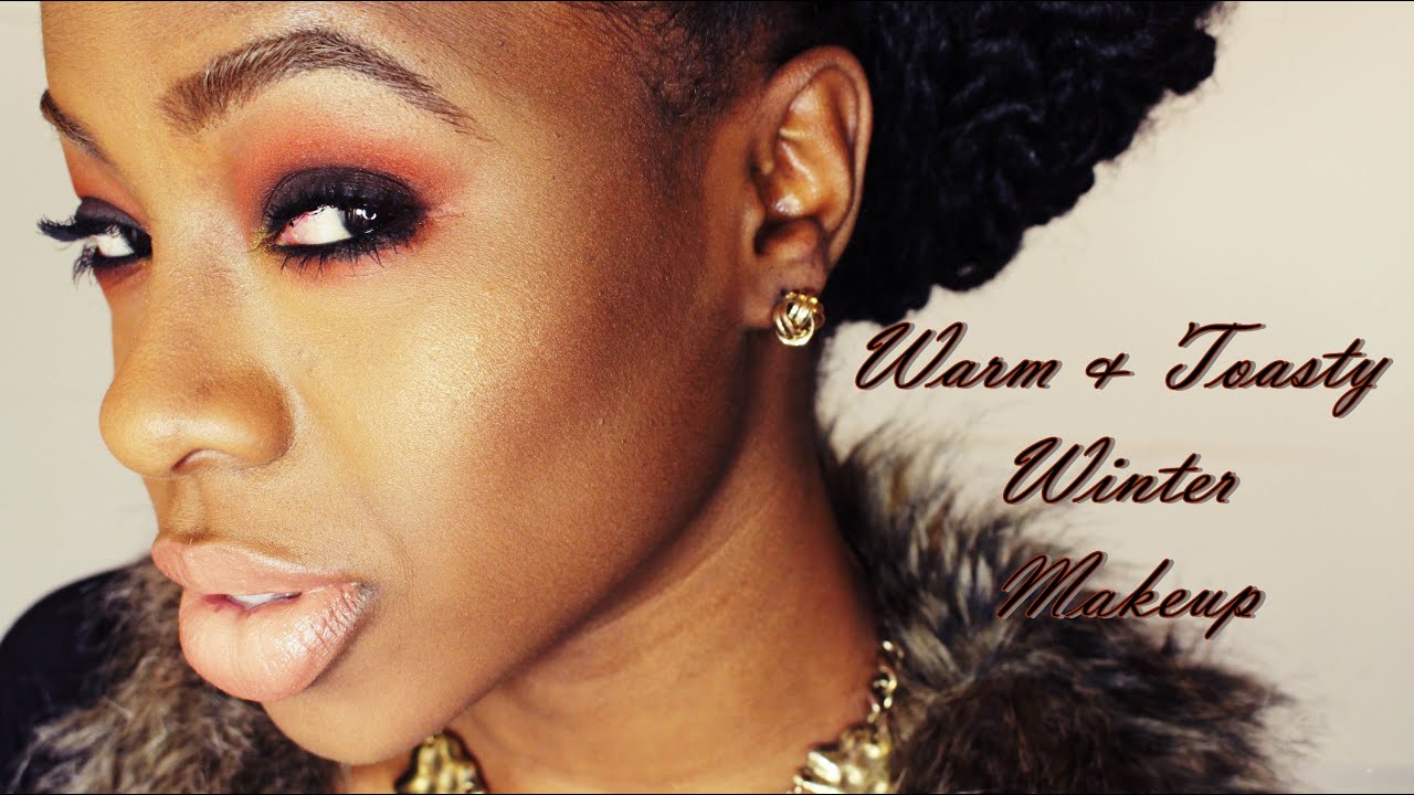 Warm & Toasty Winter Makeup Tutorial - Thanksgiving Inspired - YouTube