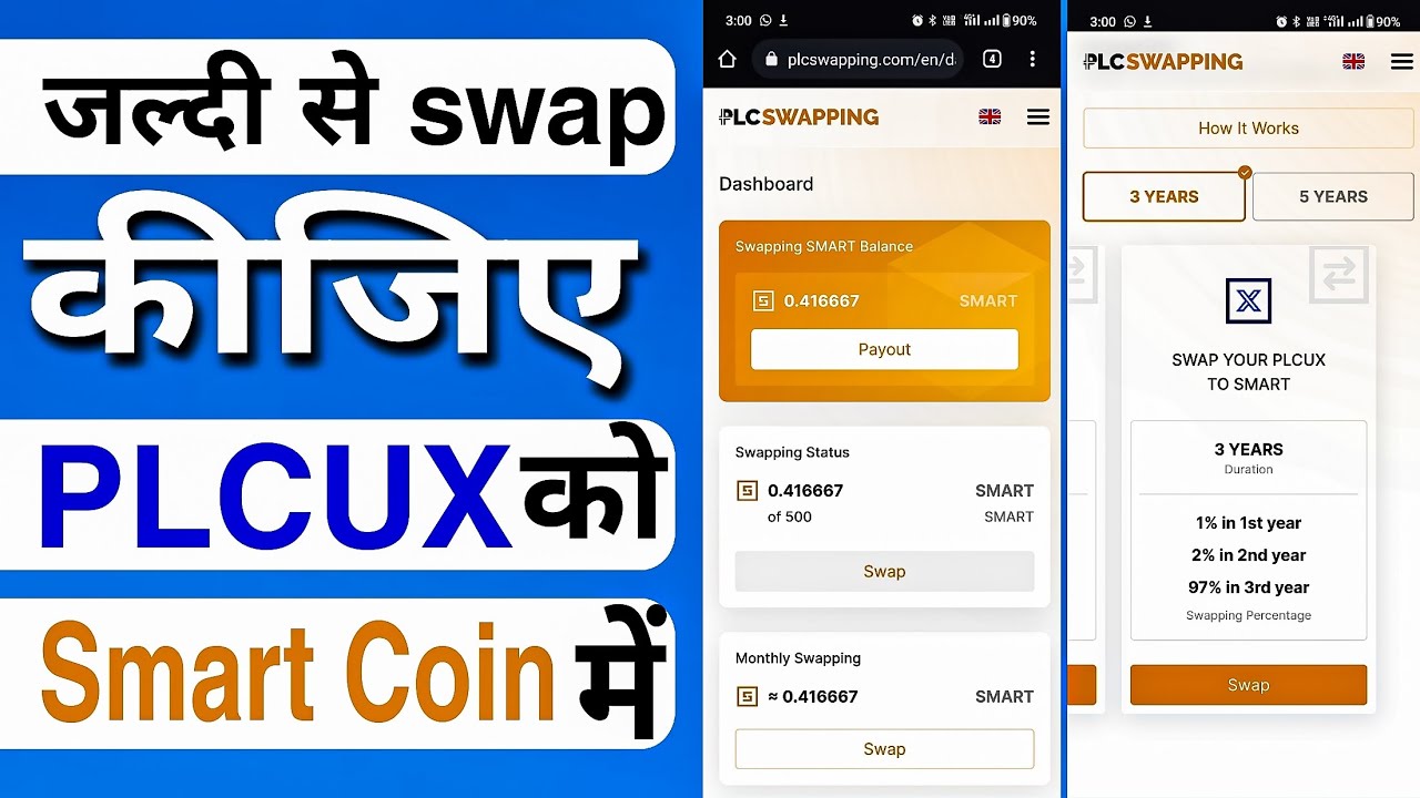 How To Swap PLCUX To Smart Coin | PLCUX Swap Smart Coin | Smart Coin ...