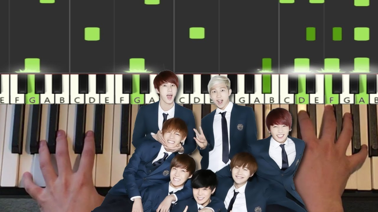 BTS - HOME (Piano Tutorial Lesson) - YouTube