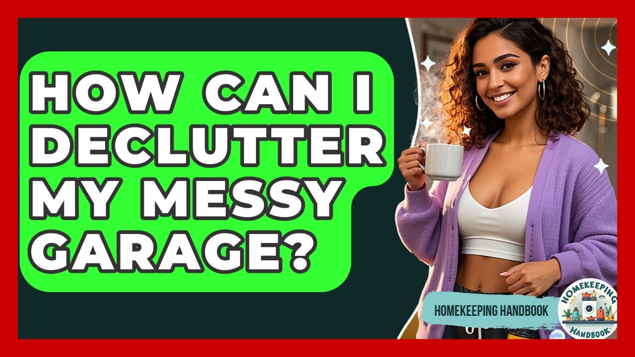 How Can I Declutter My Messy Garage? - Homekeeping Handbook - YouTube