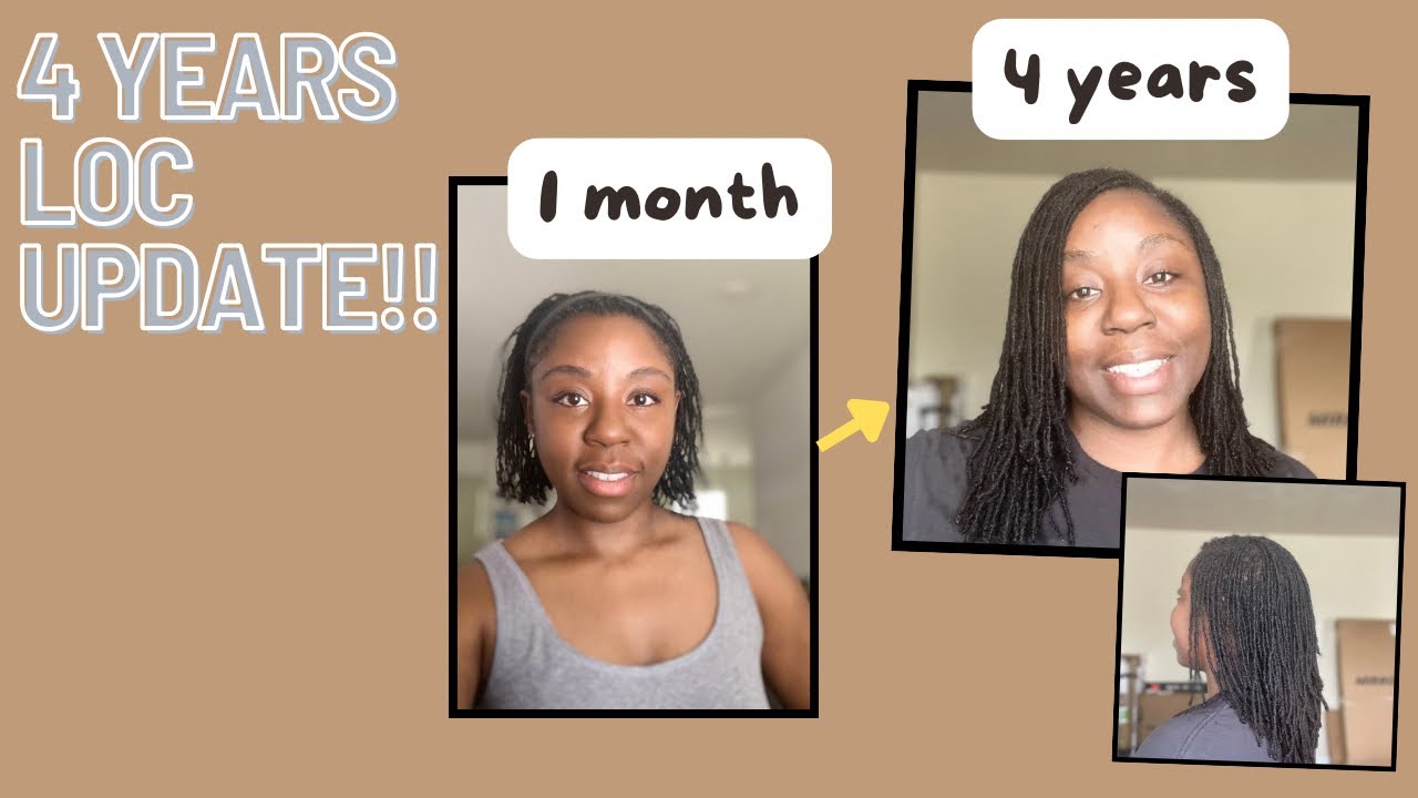 DIY Microlocs| 4 years loc journey update!! - YouTube