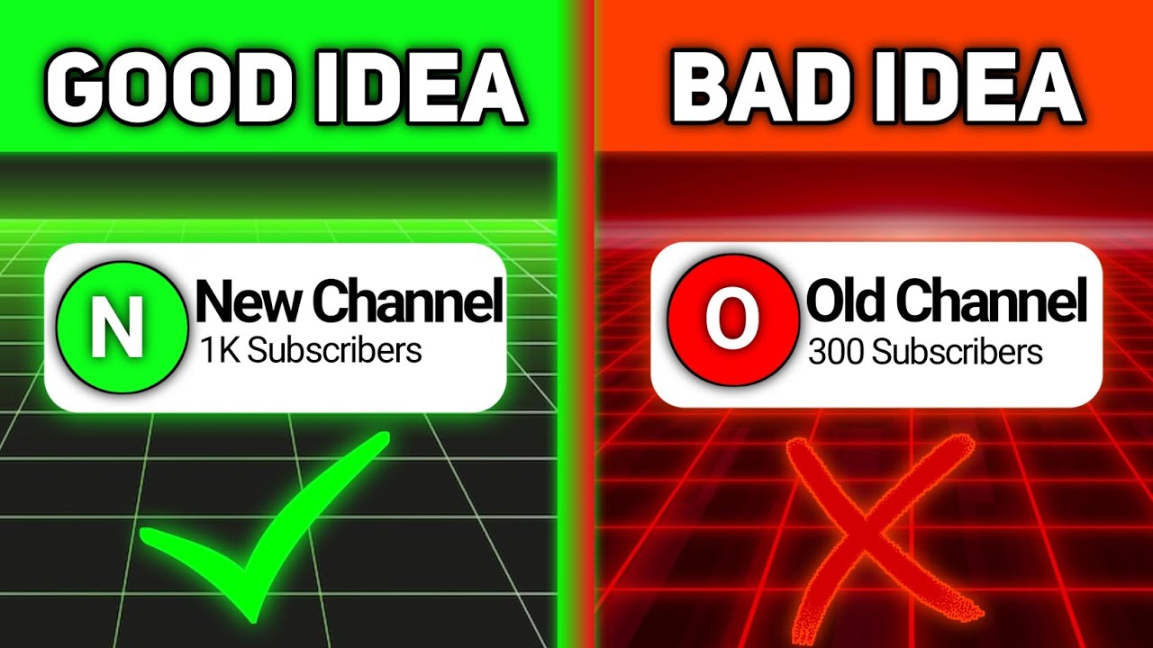 Starting New YouTube Channel OR Working On the Old Channel || Which one ...