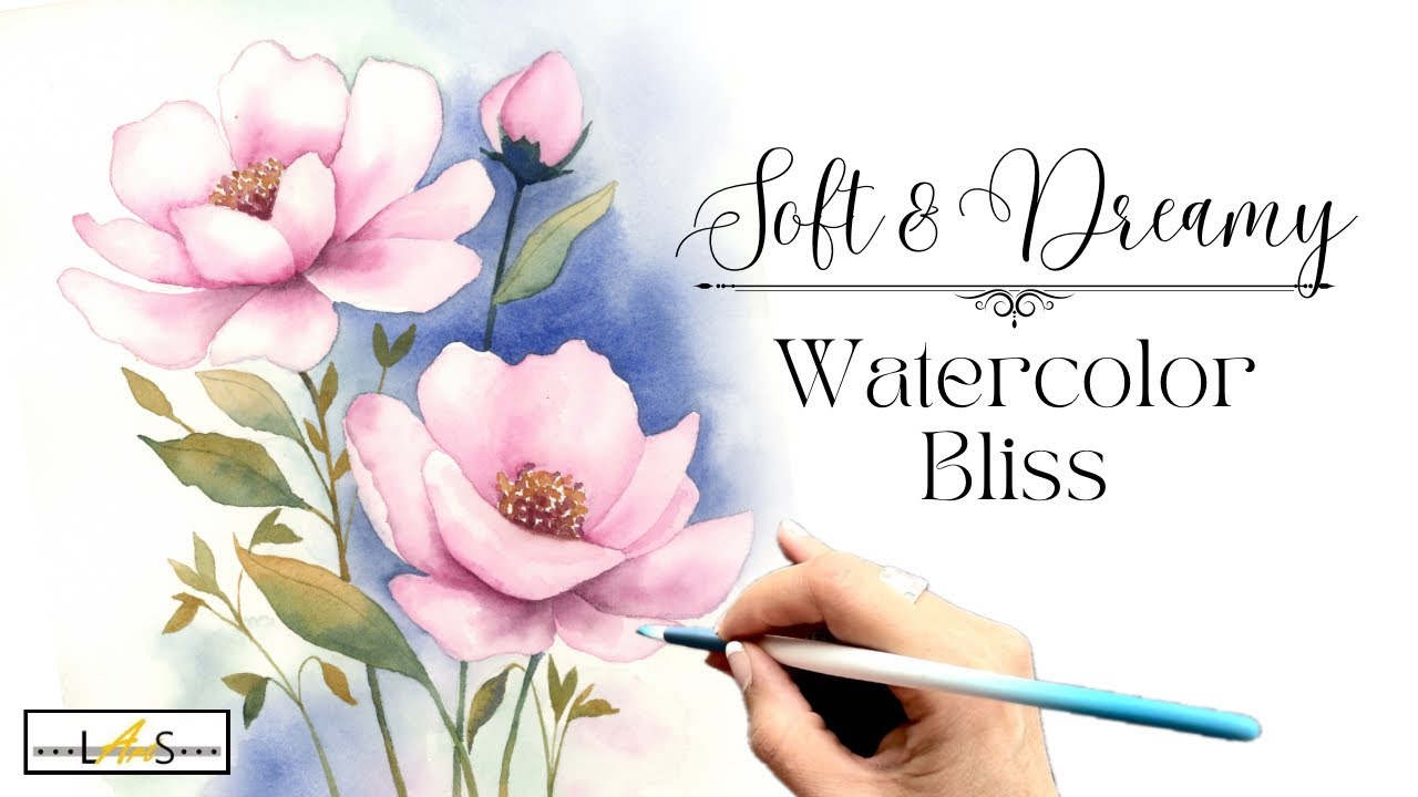 Breathtaking Blooms! Lovely Watercolor Flower Step-by-Step Painting ...