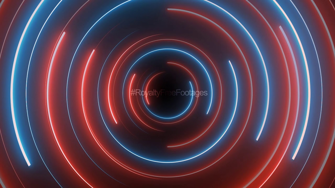 lights background loop, Neon lights background template, Neon light ...