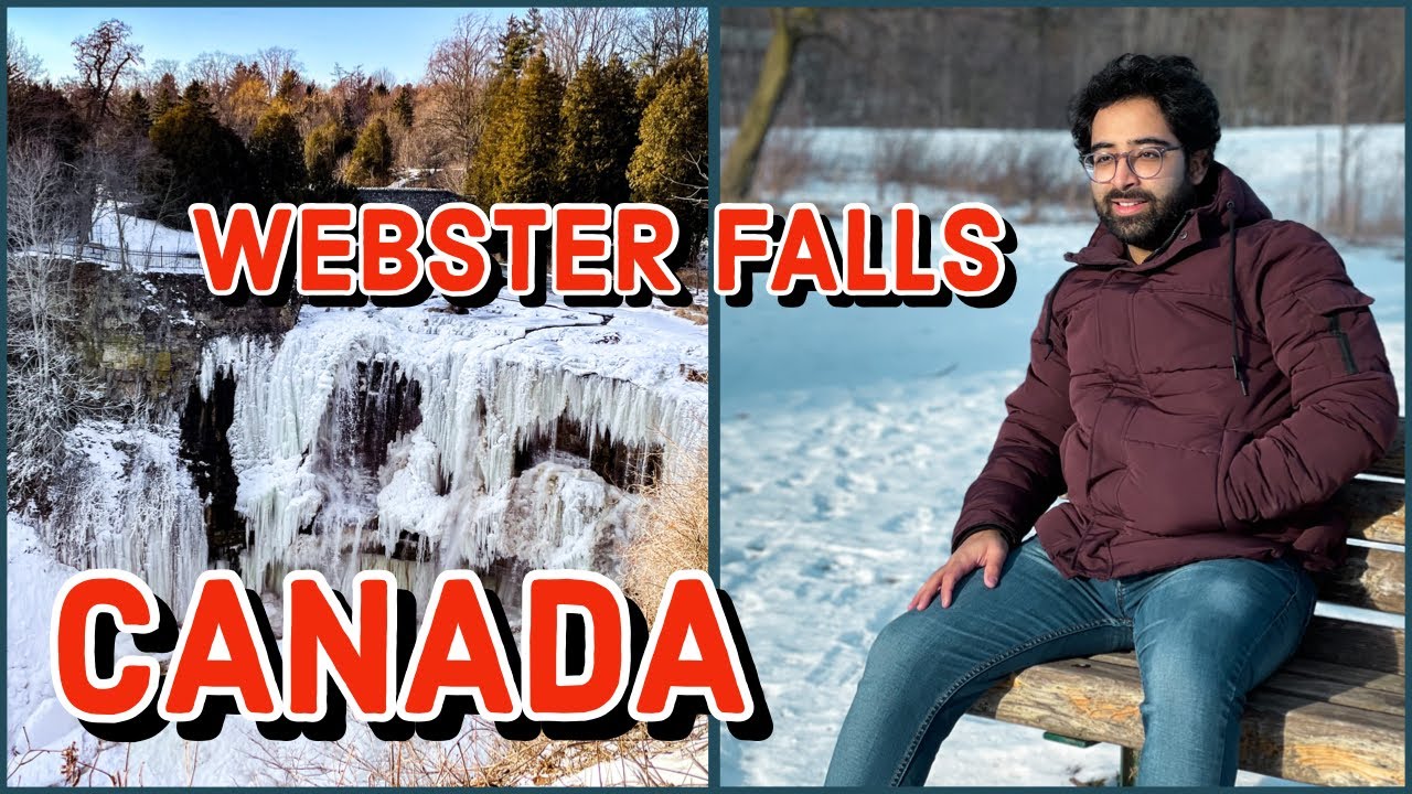 (Webster Falls in Hamilton, Ontario 😍) | Travel Vlog Canada 2021 - YouTube