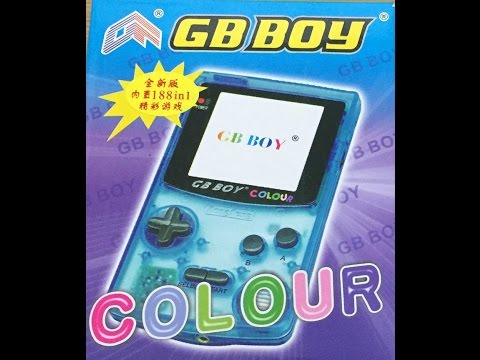 GB Boy Clone GameBoy Colour Review - YouTube