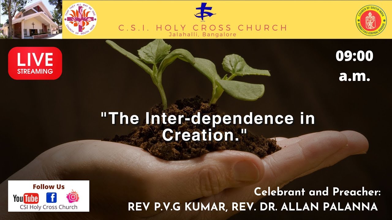 CSI HOLY CROSS CHURCH LIVE SUNDAY SERVICE - YouTube