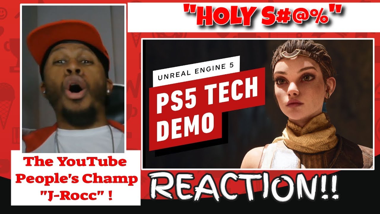 (2020) Reaction to Ps5 Tech Demo- Unreal Engine 5 - YouTube