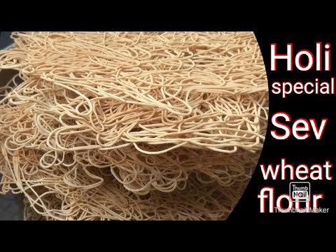 Holi Special Traditional #wheat# flour Sev# you tube# - YouTube