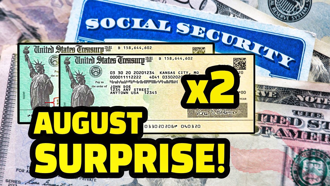 Double Payment Month: SSI Payments Arrive Twice in August! - YouTube