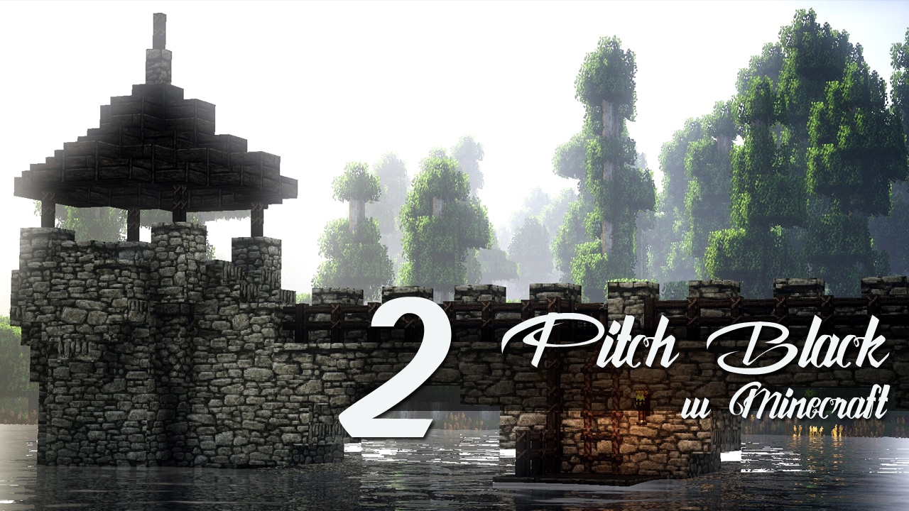 Pitch Black w Minecraft #2 - Systemy Obronne - YouTube