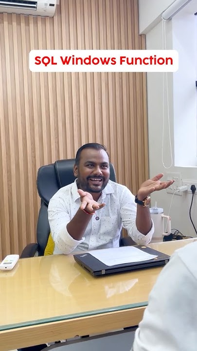 SQL WINDOWS FUNCTION 🤷‍♂️ - YouTube