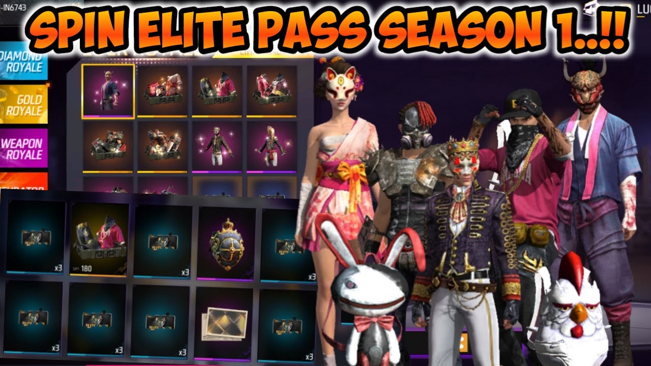 SPIN ELITE PASS SEASON 1 YANG KELUAR LAGI..!! HALL OF ELITE CARA ...