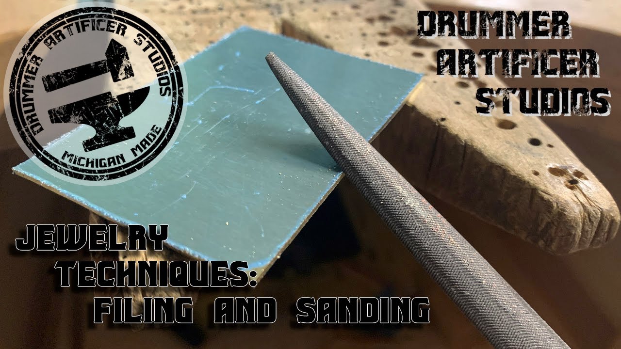 Jewelry Techniques: Filing and Sanding - YouTube