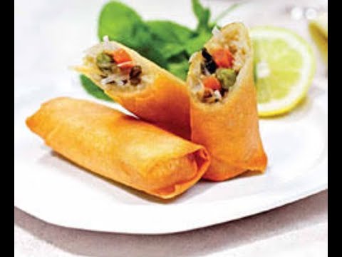How to make vegetable Dragon Rolls - YouTube