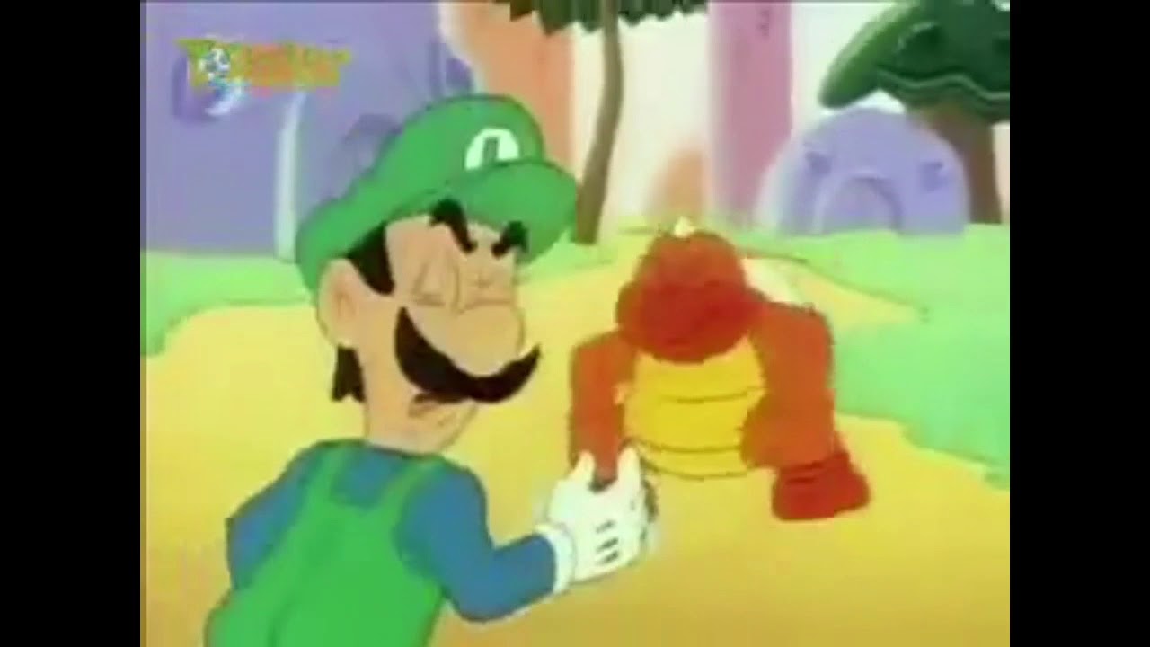 Super Mario World Show: Luigi Ends Up Face to Face with a Fire Sumo for ...