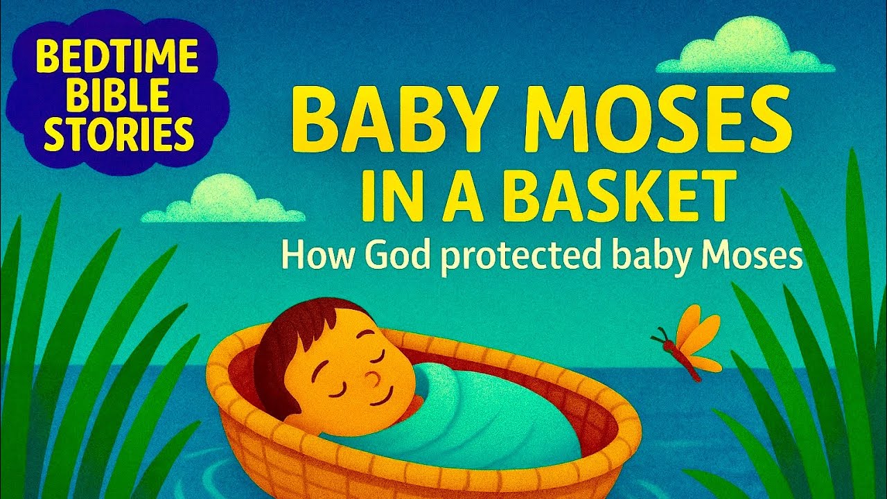 Baby Moses in a Basket | Bible Story for Kids and Adults | God’s ...