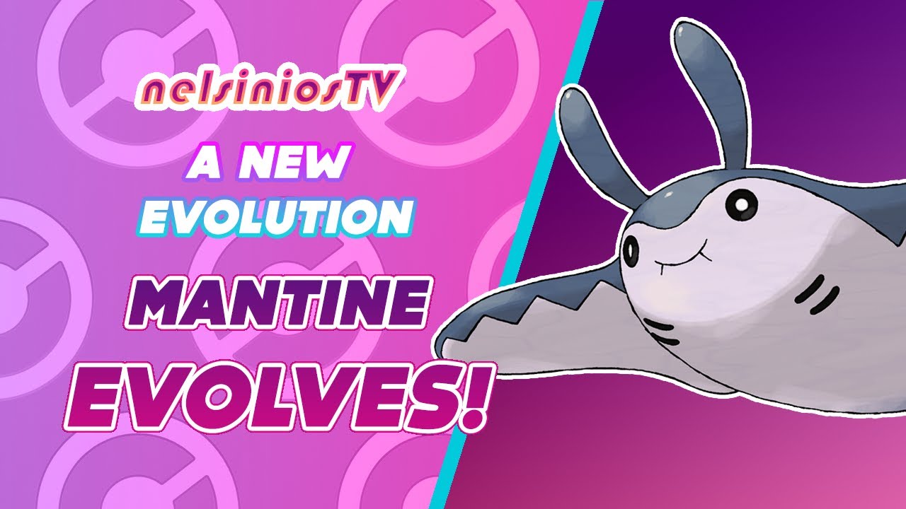 Pokemon Mantine Evolution
