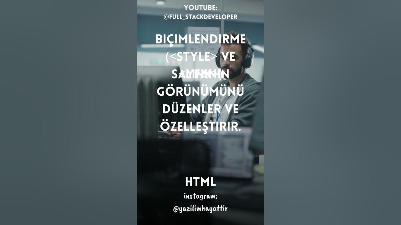 Html Biçim Shorts Yazılım Developer Css Yazılım Html Javascript Programming Kodlama