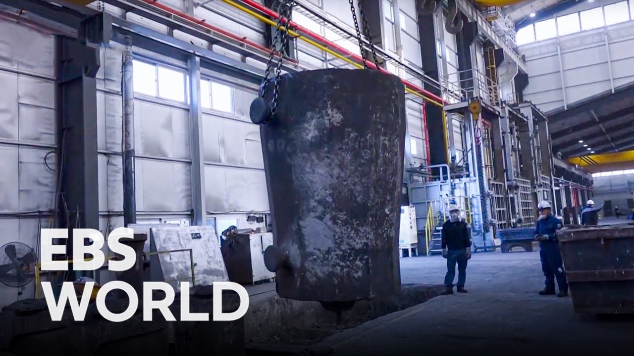 (ENG SUB) How a Chunk of Metal Transforms Into a Stainless Product ...