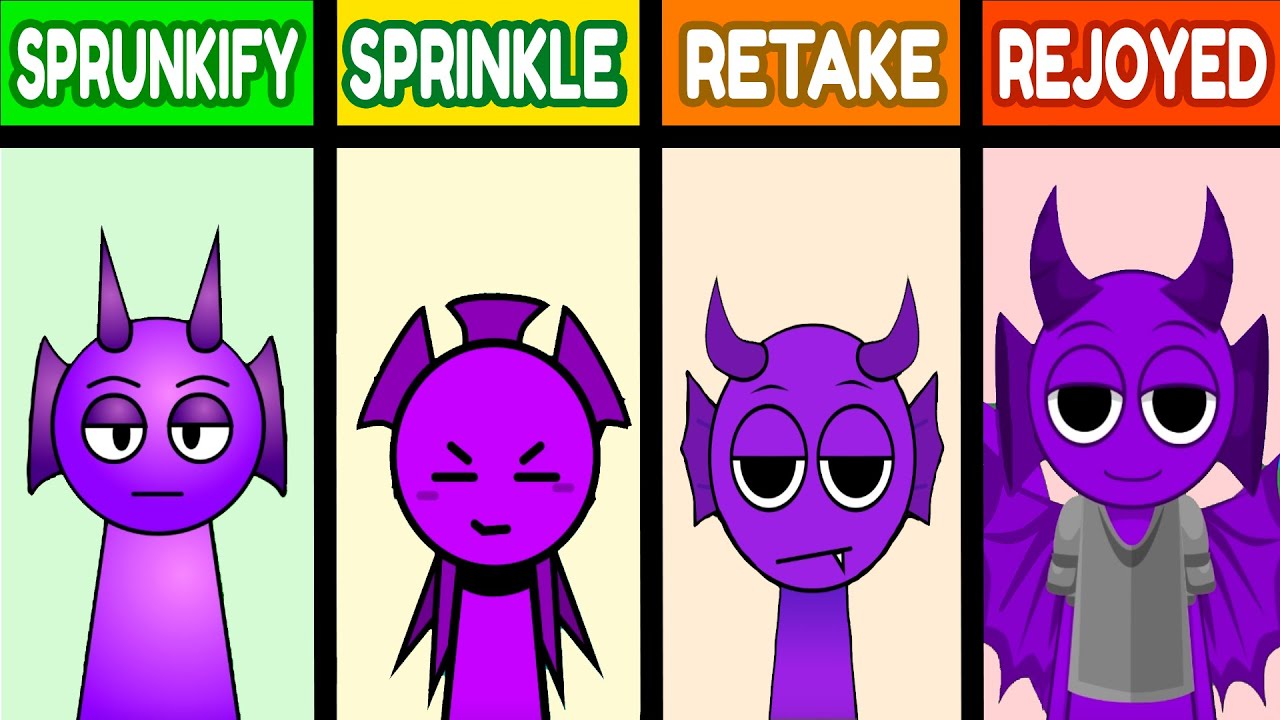 Incredibox Sprunki ALL SOUNDS MIX - Sprunkify VS Sprinkle VS Retake VS ...