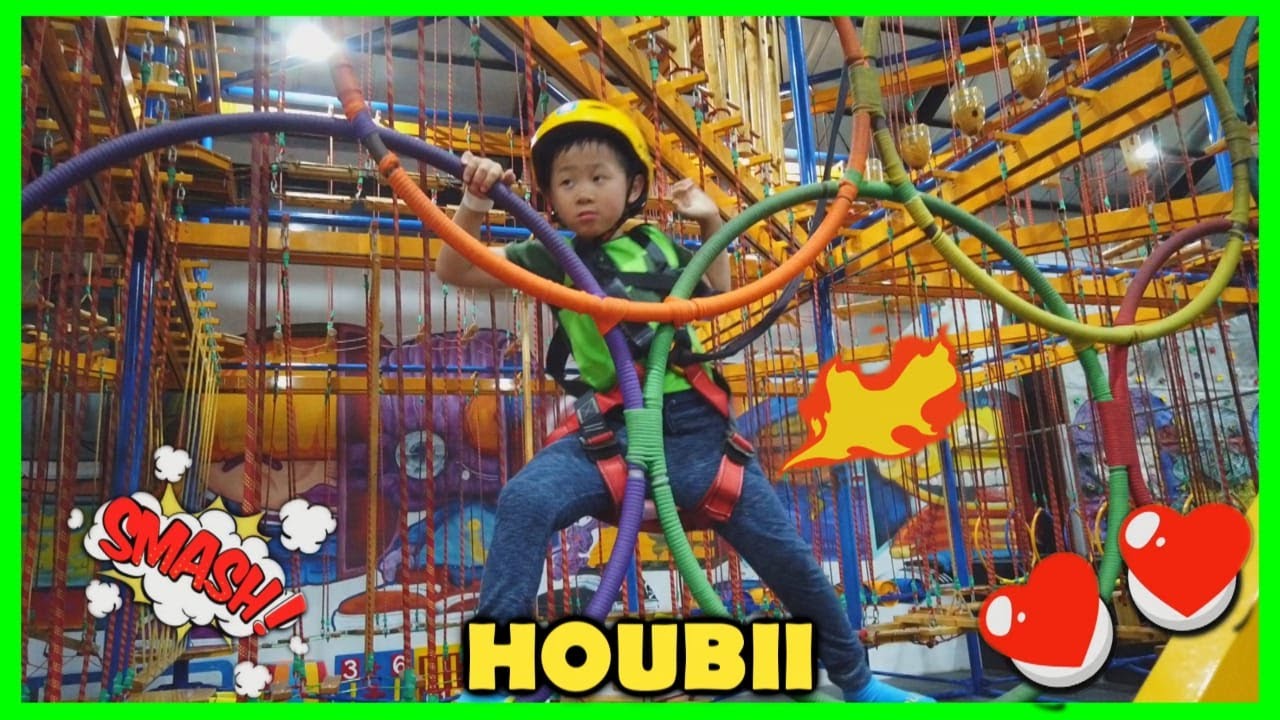 Indoor Playground Trampoline Park Family Fun Play Center for Kids - YouTube