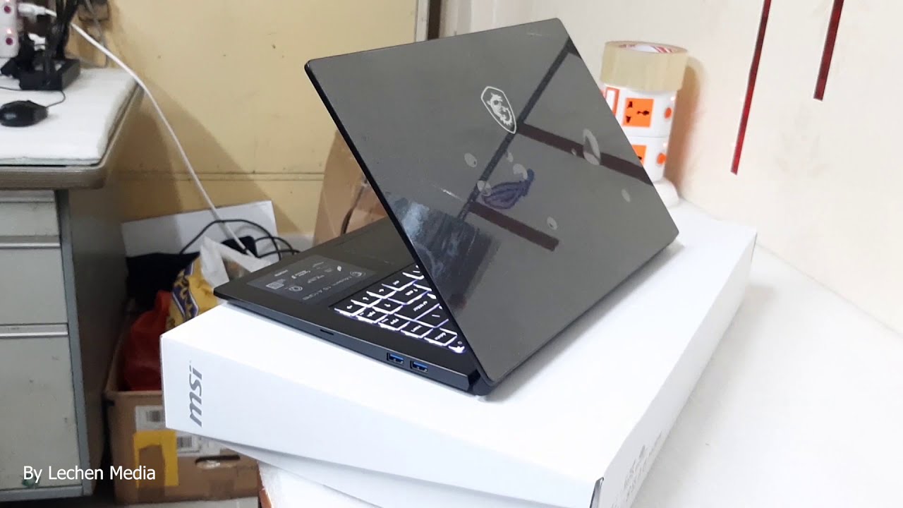 New Laptop MSI Modern 15 Unboxing and Upgrade Hardware to stronger Ram ...