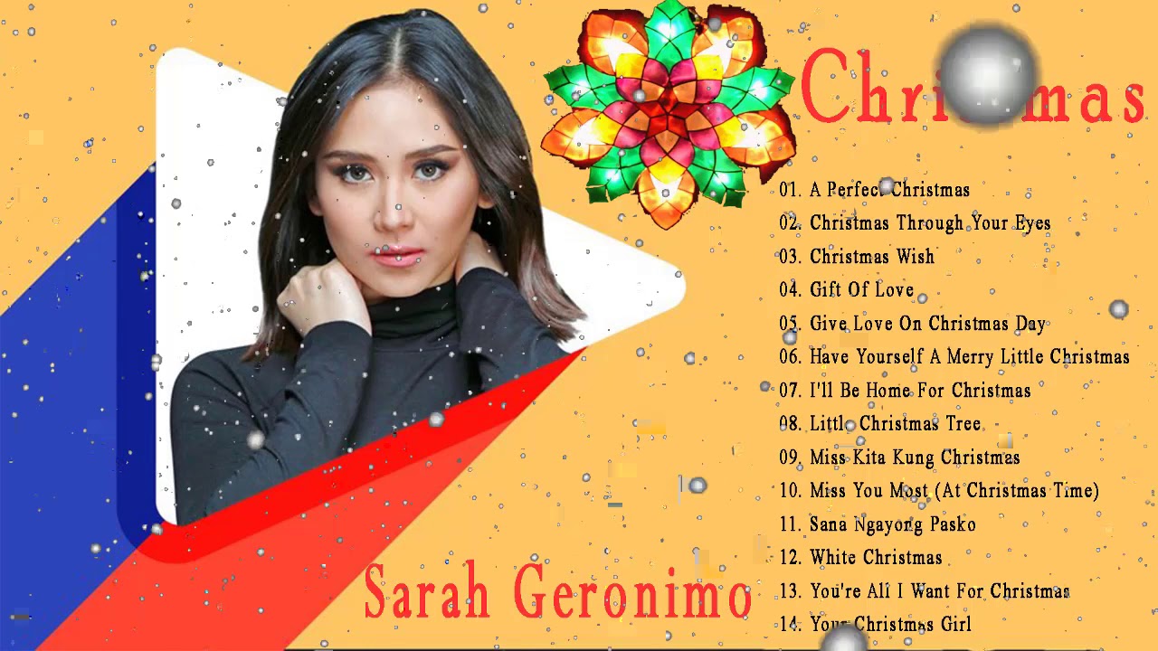 14 Track OPM Christmas Songs - Sarah Geronimo - YouTube