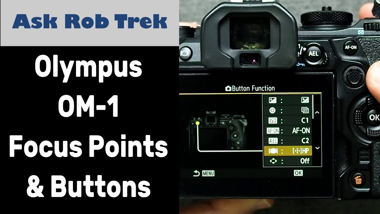 OM System OM-1: Assigning Focus Points to Buttons, Video Picture Modes ...
