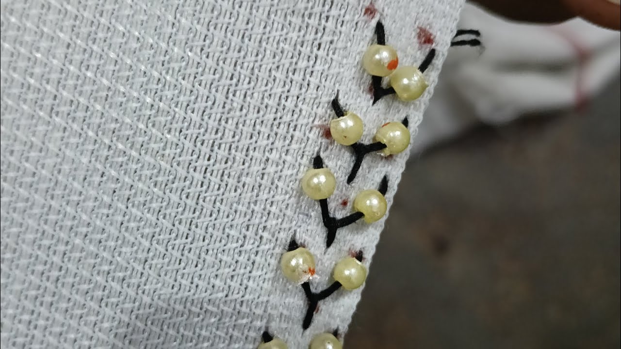 Embroidery se border ki design pals lagakar##🪡🪡🪡 embroidery## - YouTube