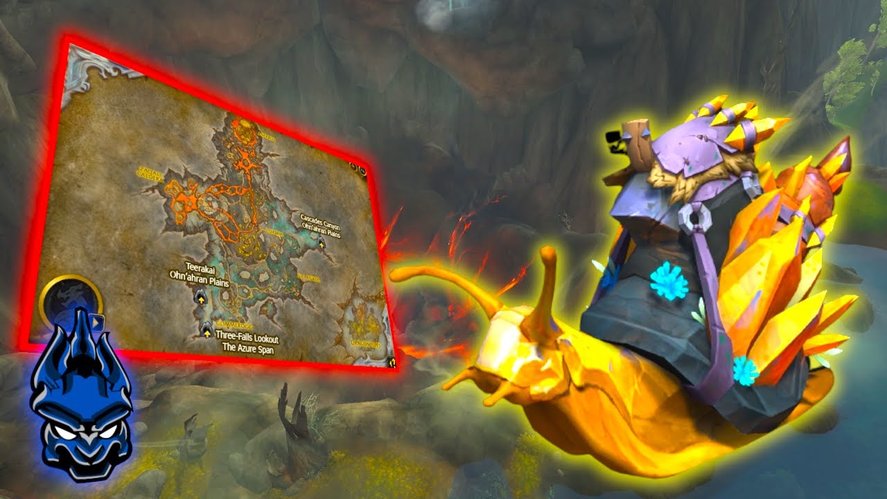 Two New Entrances to Zaralek Cavern & New Orange Crystal Snail Mount ...