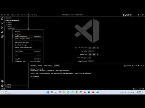 Bài 3: Hướng dẫn tạo new file, folder quản lý dự án trong Visual Studio ...