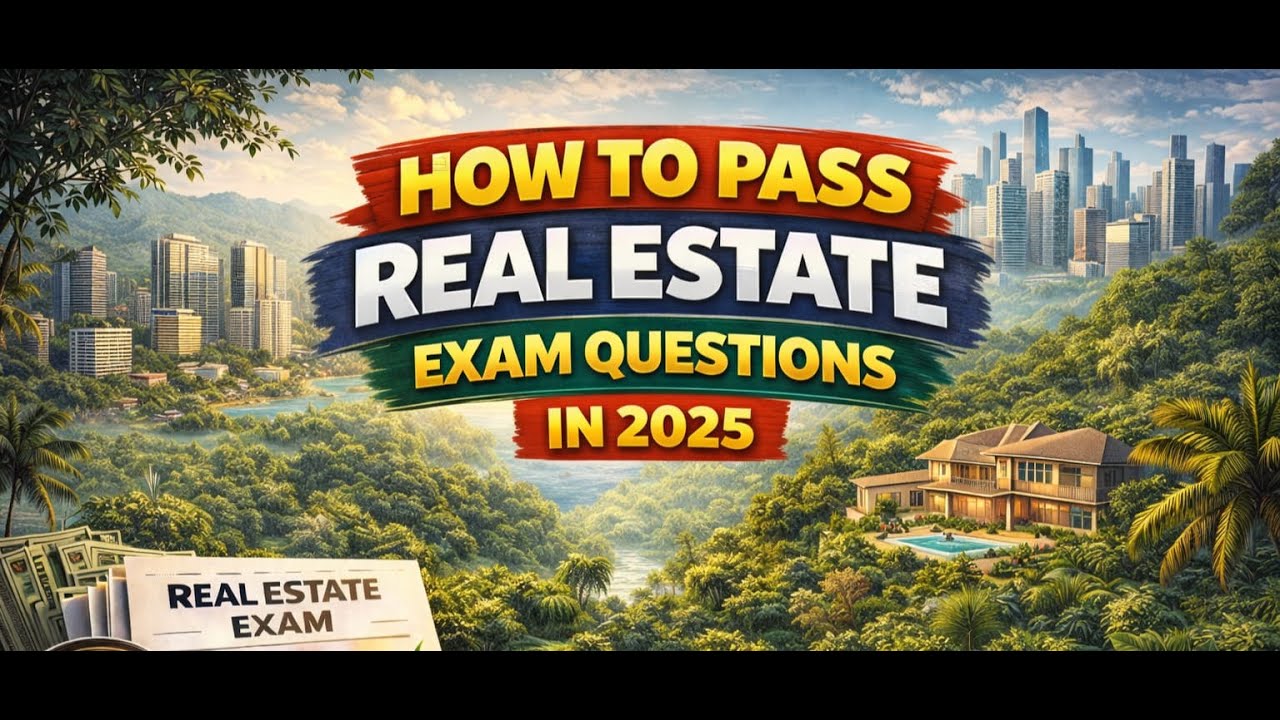 How pass Real Estate Exam in 2025! - YouTube