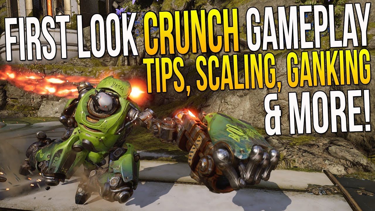 Paragon First Look Crunch Gameplay & Tips "EMPOWER ABILITIES, SCALING ...