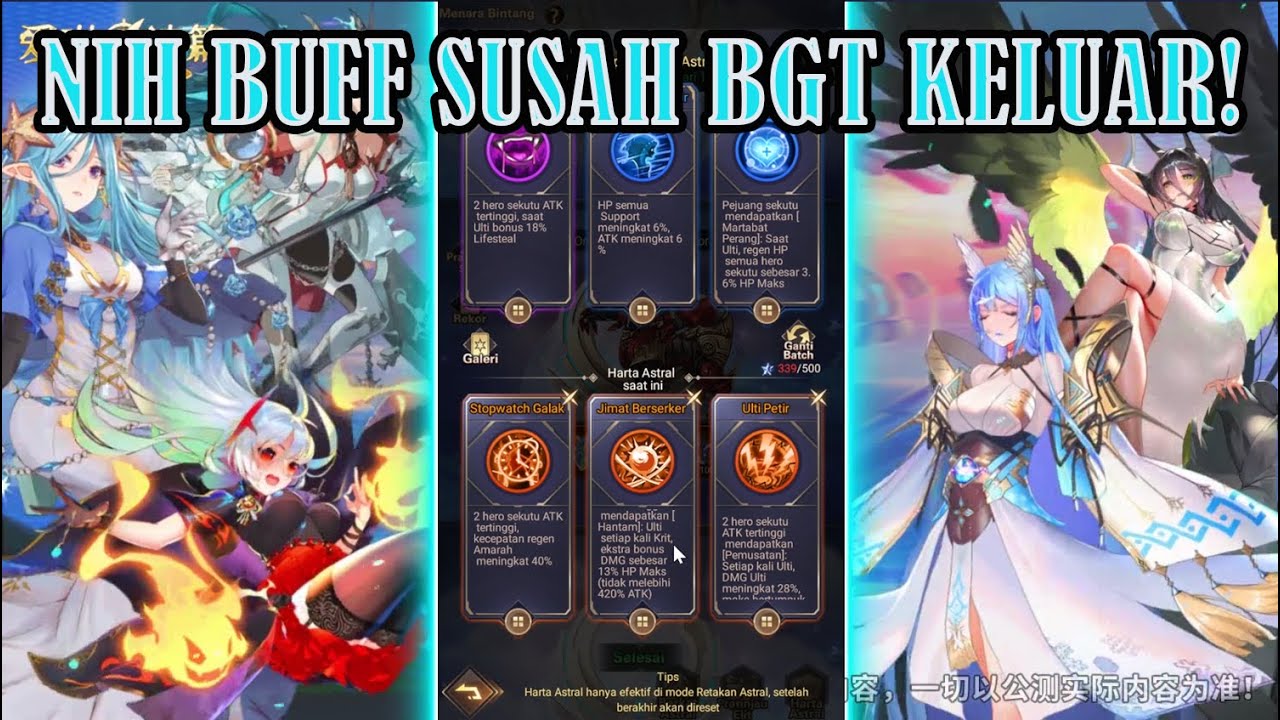 BUFF YANG WORTH DIAMBIL DI MENARA BINTANG RETAKAN ASTRAL - Girls ...