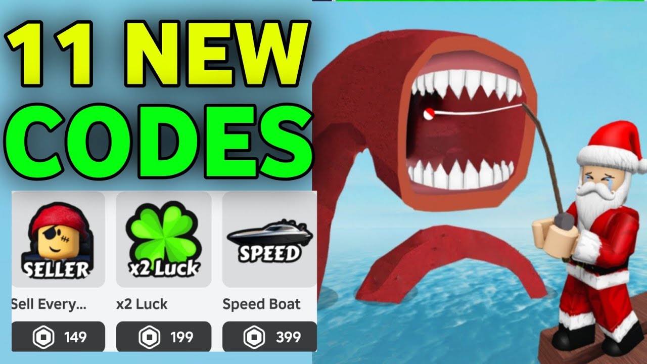 UPDATE🐉GO FISHING ROBLOX CODES 2024 - GO FISHING CODES 2024 [ROBLOX ...