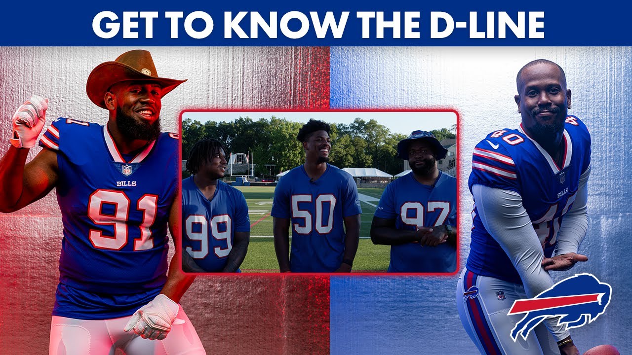 Get to Know the 2022 Buffalo Bills Defensive Line! - YouTube