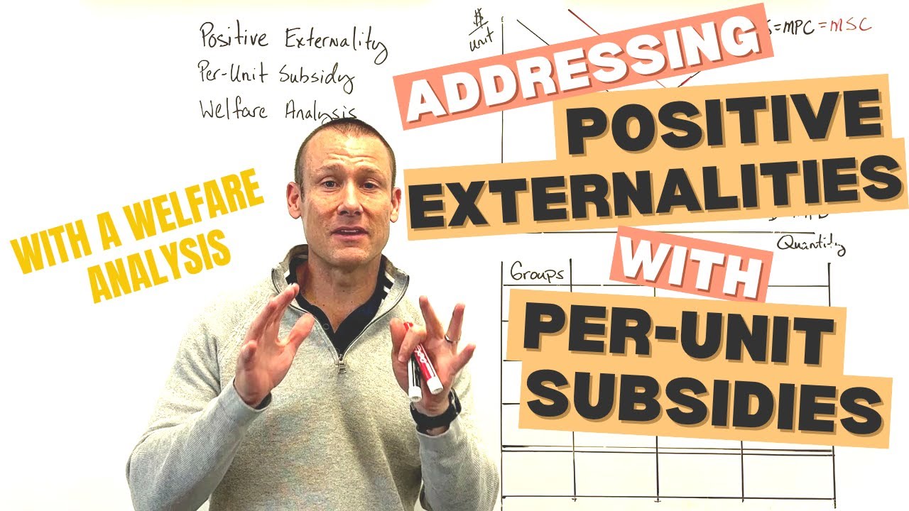 Correcting Positive Externality with Per-Unit Subsidies - YouTube