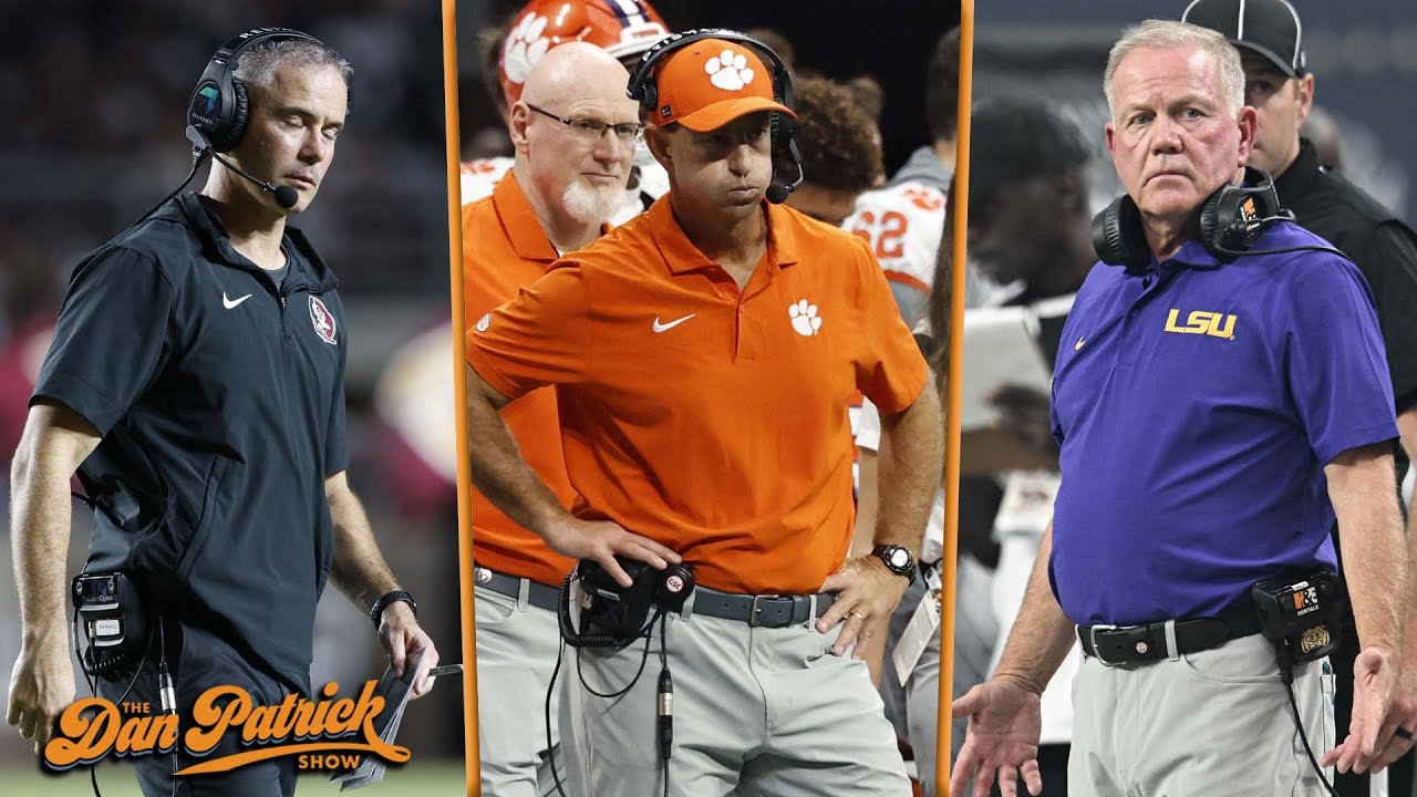 Dan Patrick unpacks Week 1 upsets around college football | Dan Patrick ...