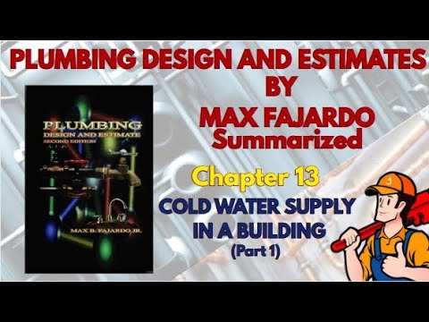 (Chapter 13 PART 1) Plumbing Design and Estimates by Max Fajardo ...