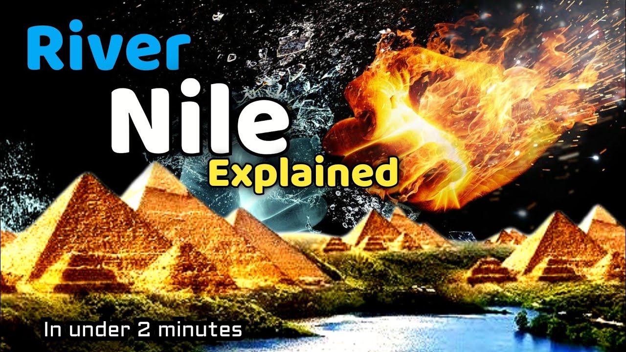 The Nile River Explained in under 2 minutes | River Nile explained ...