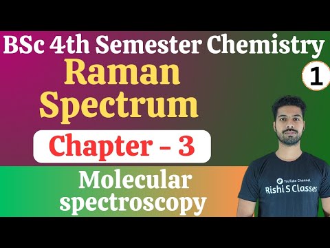 Raman spectrum Bsc 4th sem chemistry unit 3 | Bsc 4th semester ...