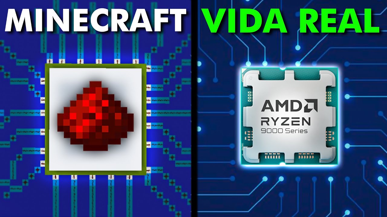 Como Construir um Computador do Zero no Minecraft - YouTube