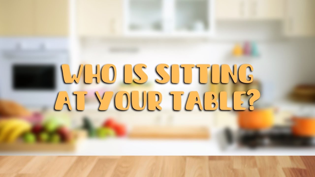 "Who is Sitting at Your Table" (Pt. 2) - Mack Evans - YouTube