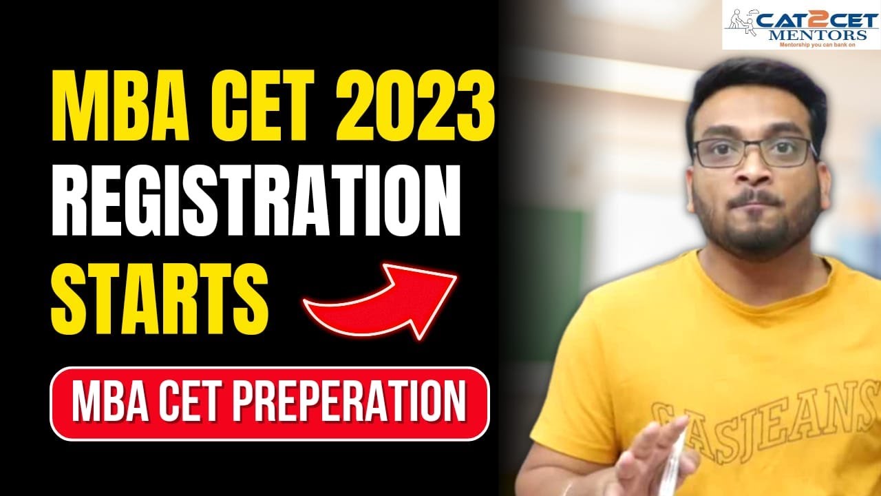 MBA CET 2023 Exam Registration Starts | CET Expected Dates | CET ...