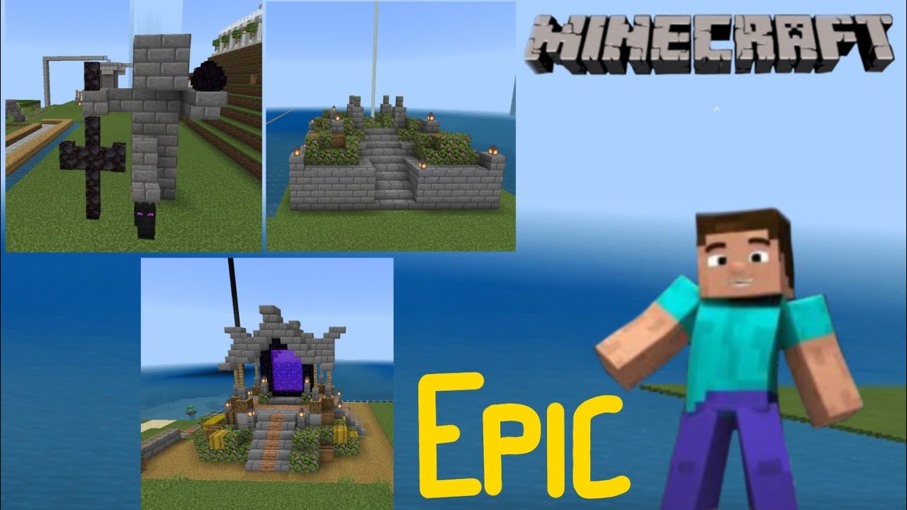 I Made Epic Structures For My Mention Portal, Beacon, Statue ...